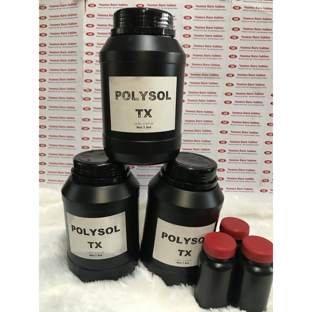 Jual Polysol TX VIOLET (Obat Afdruk Basis Air) | Shopee Indonesia