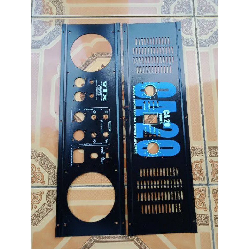 Jual panel depan belakang box power ca 20 dan ca 10 amplilfer murah | Shopee Indonesia