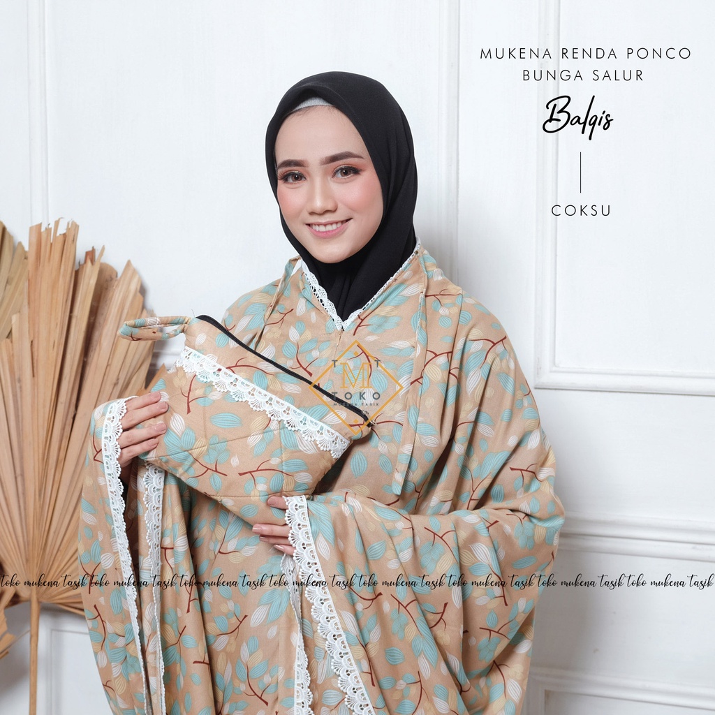 Jual TOKO MUKENA TASIK - MUKENA RENDA PONCO 2 IN 1 BALQIS | MUKENA ...