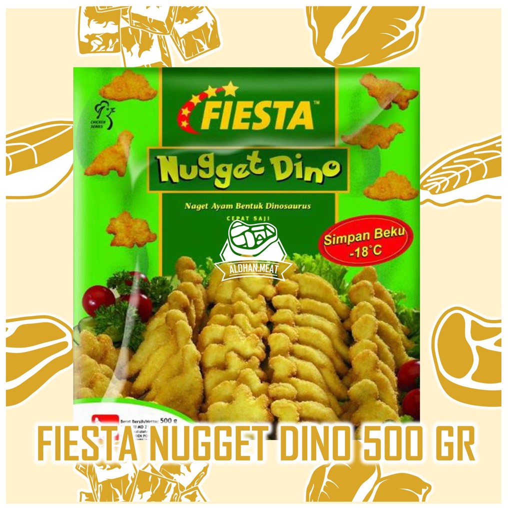 Jual Fiesta Nugget Dino 500 gr | Shopee Indonesia