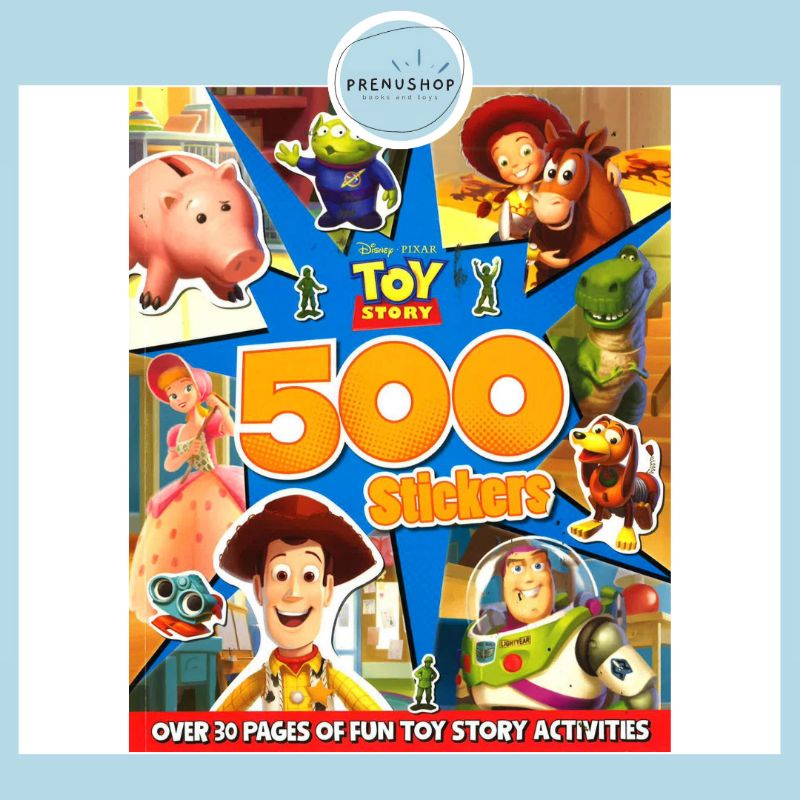 Jual 500 Stickers Activity Book : Disney Pixar Toy Story / Buku Sticker ...