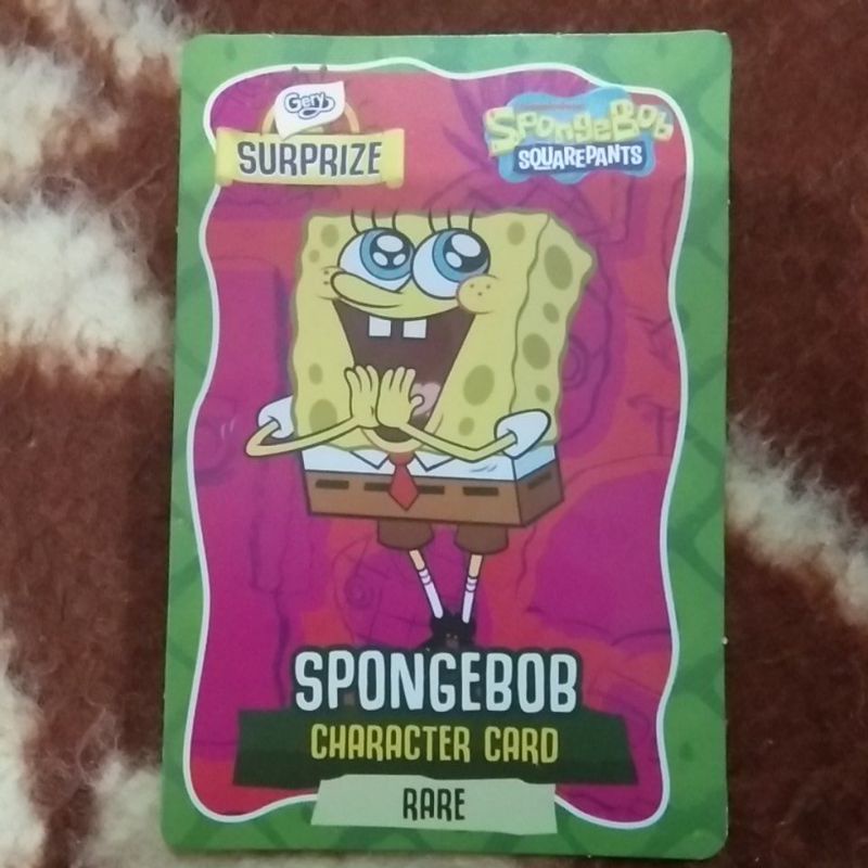 Jual Kartu gery surprize spongebob (spongebob rare) | Shopee Indonesia