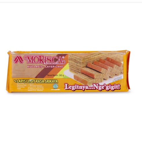 Jual Morisca Kue Lapis Srikaya 365 Gr | Shopee Indonesia