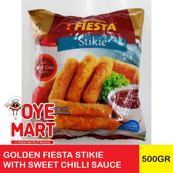 Jual GOLDEN FIESTA STIKIE WITH SWEET CHILLI SAUCE (500GR) | Shopee ...