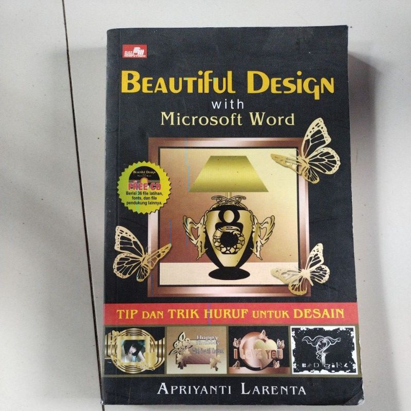Jual buku beautiful design with Microsoft word | Shopee Indonesia