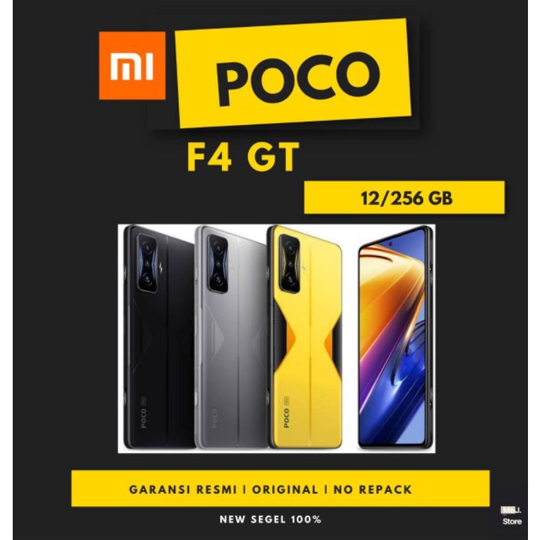 Jual XIAOMI POCO F4 GT 5G 12/256 GB GARANSI RESMI | Shopee Indonesia