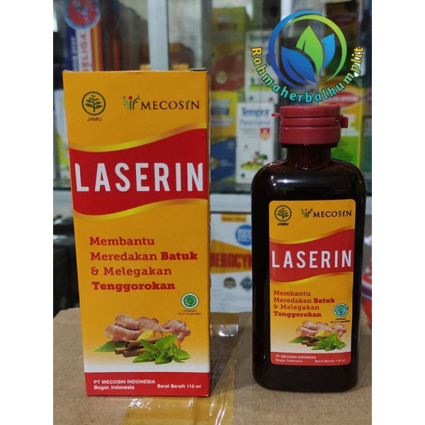 Jual laserin 110ml meredakan batuk melegakan tenggorokan | Shopee Indonesia