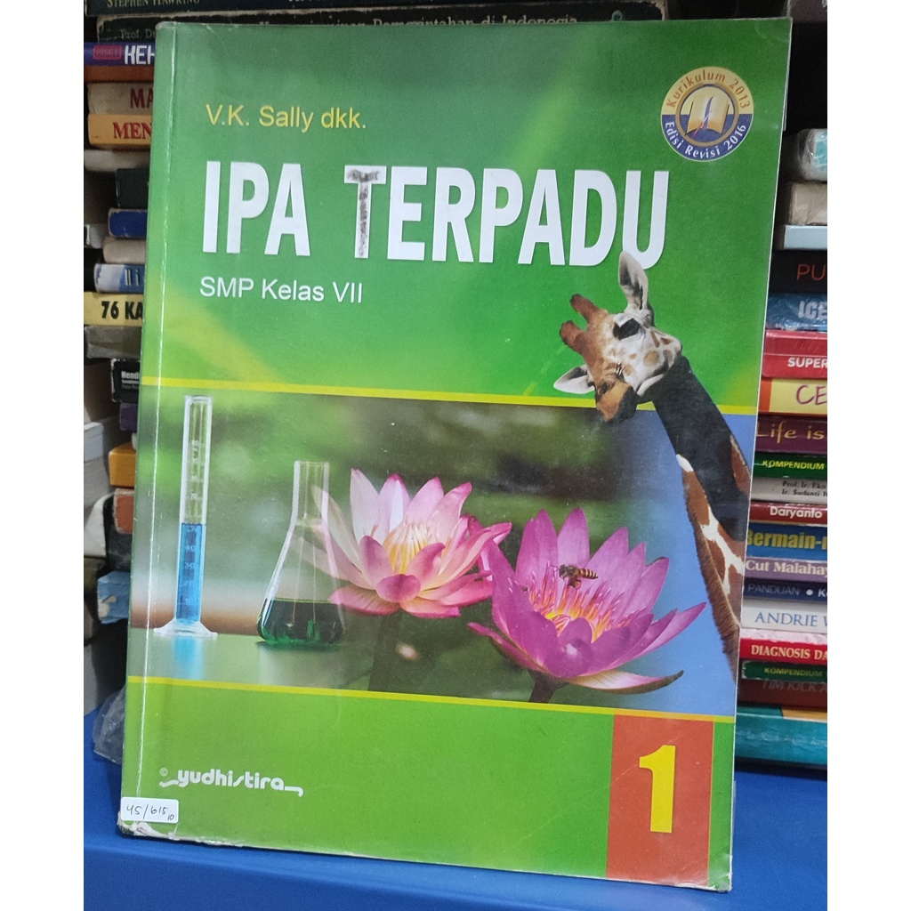 Jual IPA TERPADU 1/2/3 SMP YUDISTIRA | Shopee Indonesia
