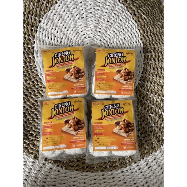 Jual Cireng Jontor Original EXTRA PEDAS isi 20 pcs | Shopee Indonesia