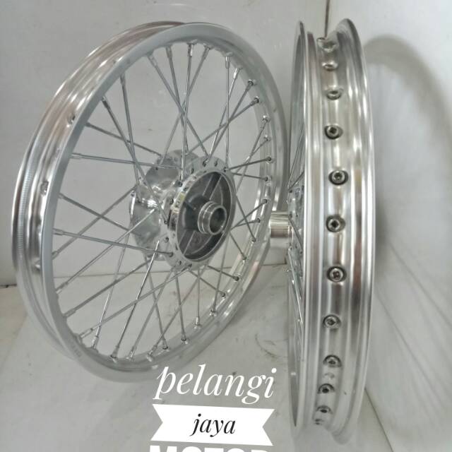 Jual Paket Pelek Velg Jari Ruji Rossi Ring17 Komplit - Fizr - Vega RR ...