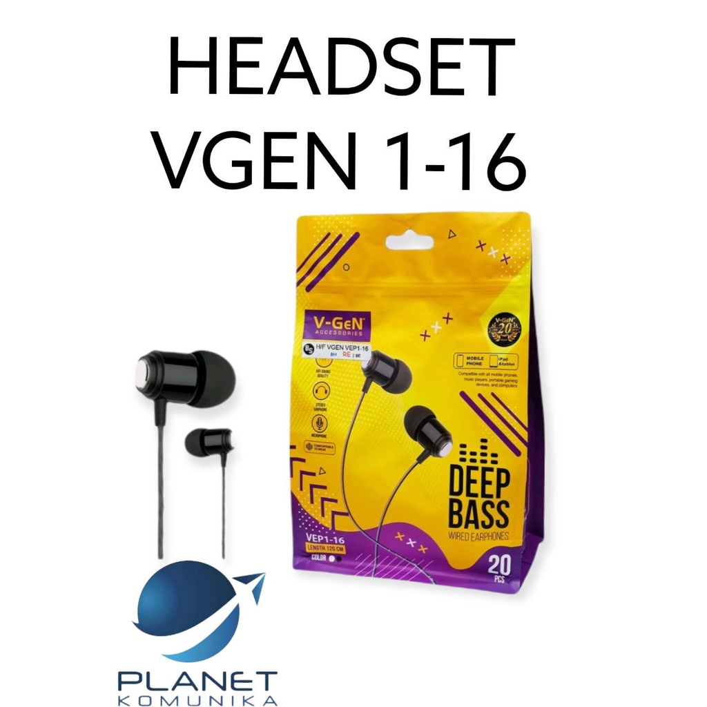 Jual EARPHONE VGEN | Shopee Indonesia