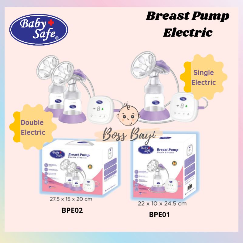 Jual BABY SAFE - Breast Pump Electric (Pompa Asi Elektrik) Single BPE01 ...