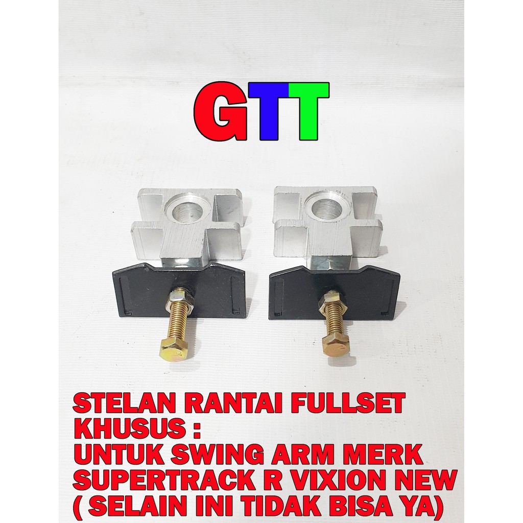 Jual STELAN RANTAI KHUSUS SWING ARM MERK SUPERTRACK R VIXION NEW ( SET ...