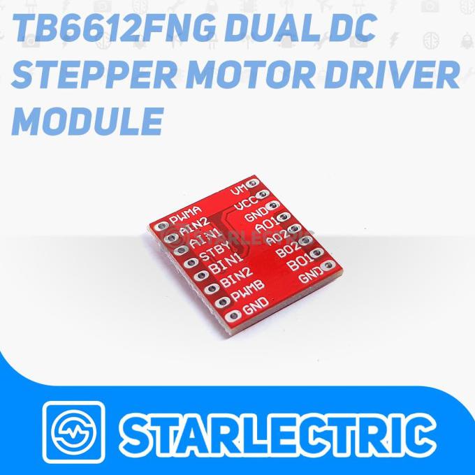 Jual Tb6612Fng Dual Dc Motor Driver 1A Tb6612 Stepper Starel54 ...
