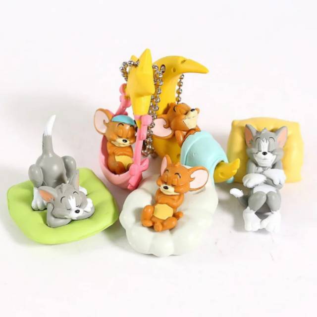 Jual Figure Set Tom and Jerry Cartoon Legend | Shopee Indonesia