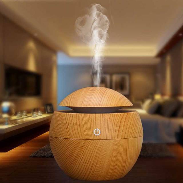 Jual Humidifier Air Aromaterapi Diffuser Model Bulat Kecil Motif ...