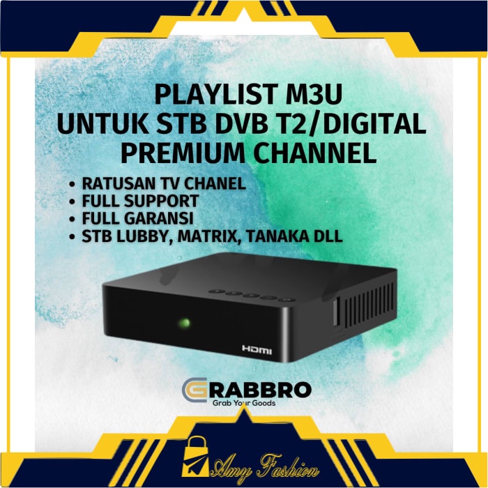 Jual BEST PLAYLIST M3U UNTUK STB LUBBY MATRIK TANAKA STB DVB T2 / STB DIGITAL SALE | Shopee ...