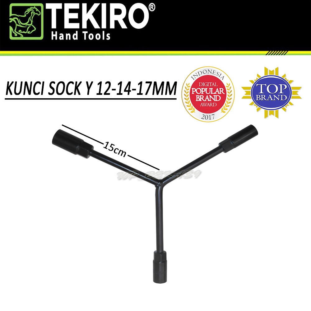 Jual TEKIRO Kunci Sok Y Panjang / Kunci Sock Y-Type Wrench Long ...