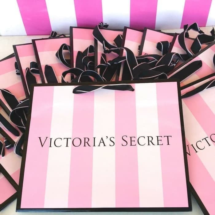 Jual Victoria Secret Paper Bag size S - M - L | Shopee Indonesia