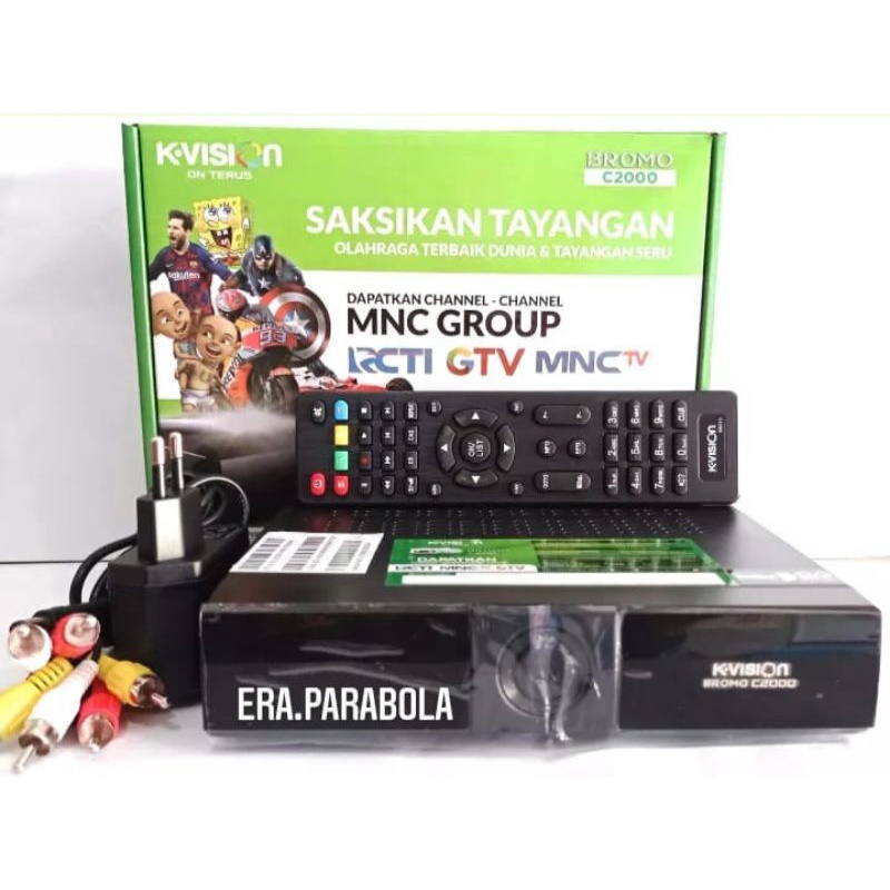 Jual RECEIVER KVISION C2000 BROMO (REKOMENDASI CHANNEL MNC GROUP CLING ...