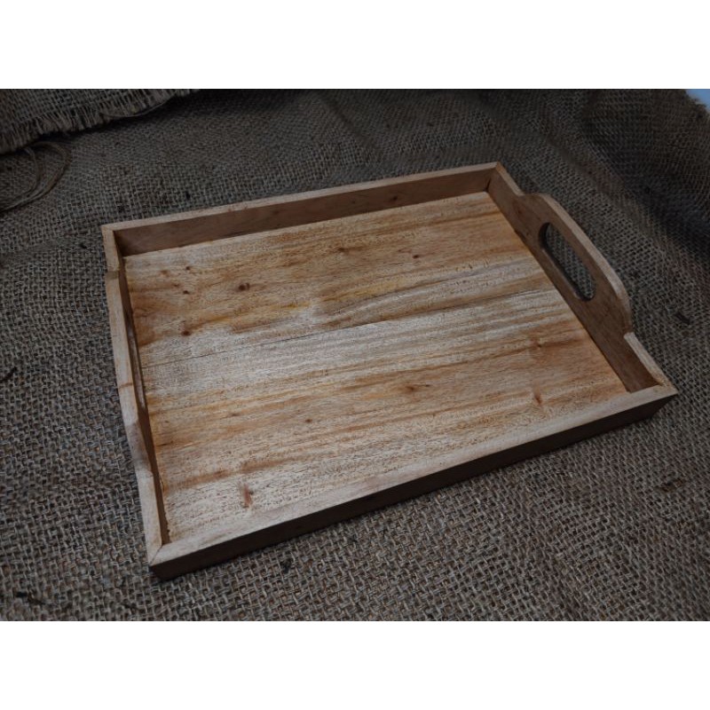 Jual Nampan Kayu / Baki Kayu / Tray Kayu | Shopee Indonesia