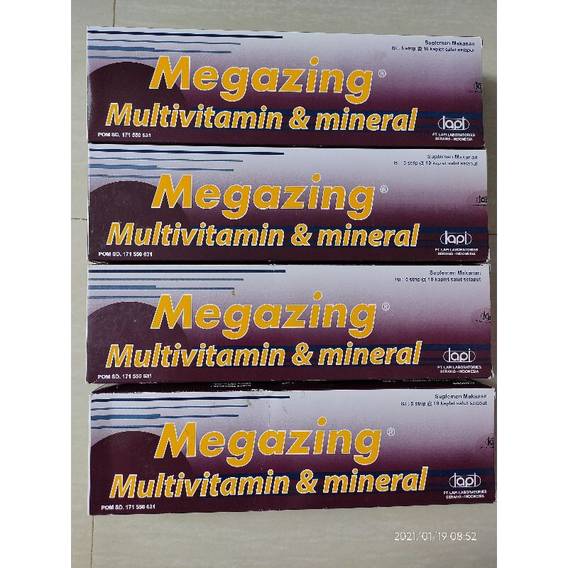Jual Megazing Multivitamin | Shopee Indonesia