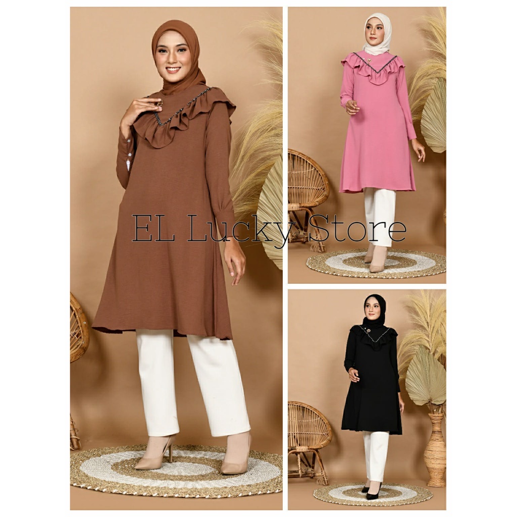 Jual TUNIK ALARA CRINKLE AIRFLOW | Shopee Indonesia