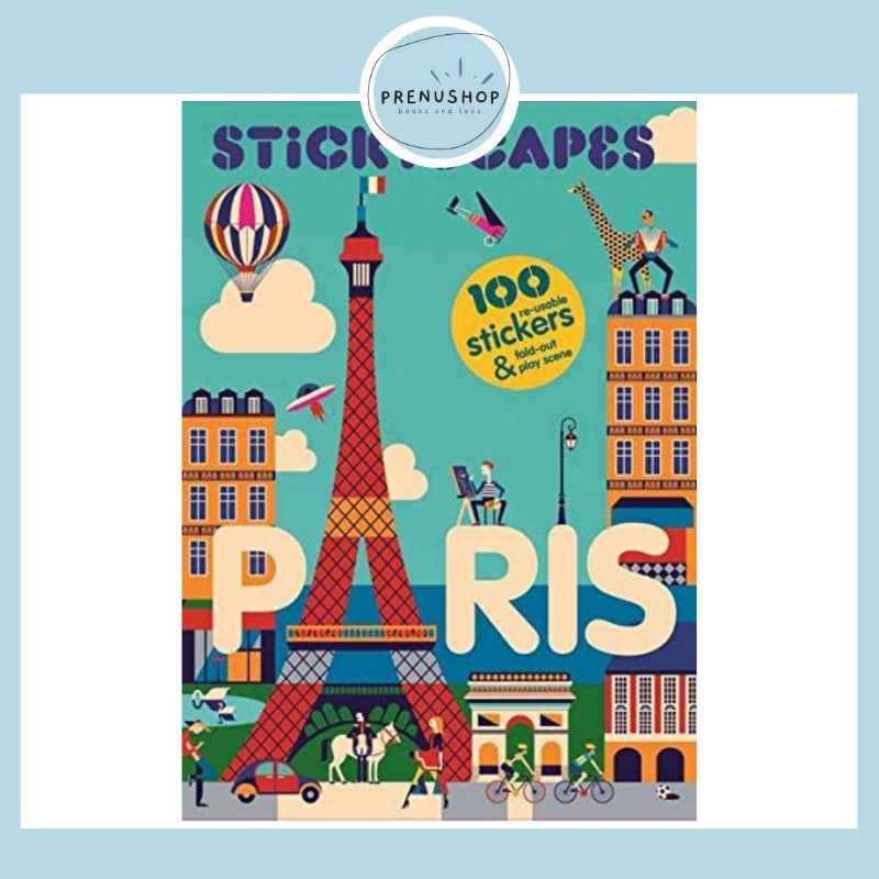 Jual Sticker Book Stickyspaces: Paris / Buku Sticker | Shopee Indonesia