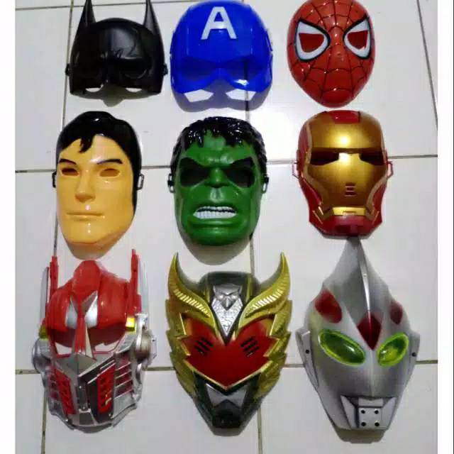 Jual Mainan Topeng Superhero untuk Anak | Shopee Indonesia