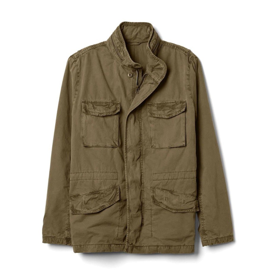 Jual NEW JN JAKET GAP HIDDEN HOOD FATIGUE PARKA JACKET GREEN ORIGINAL | Shopee Indonesia