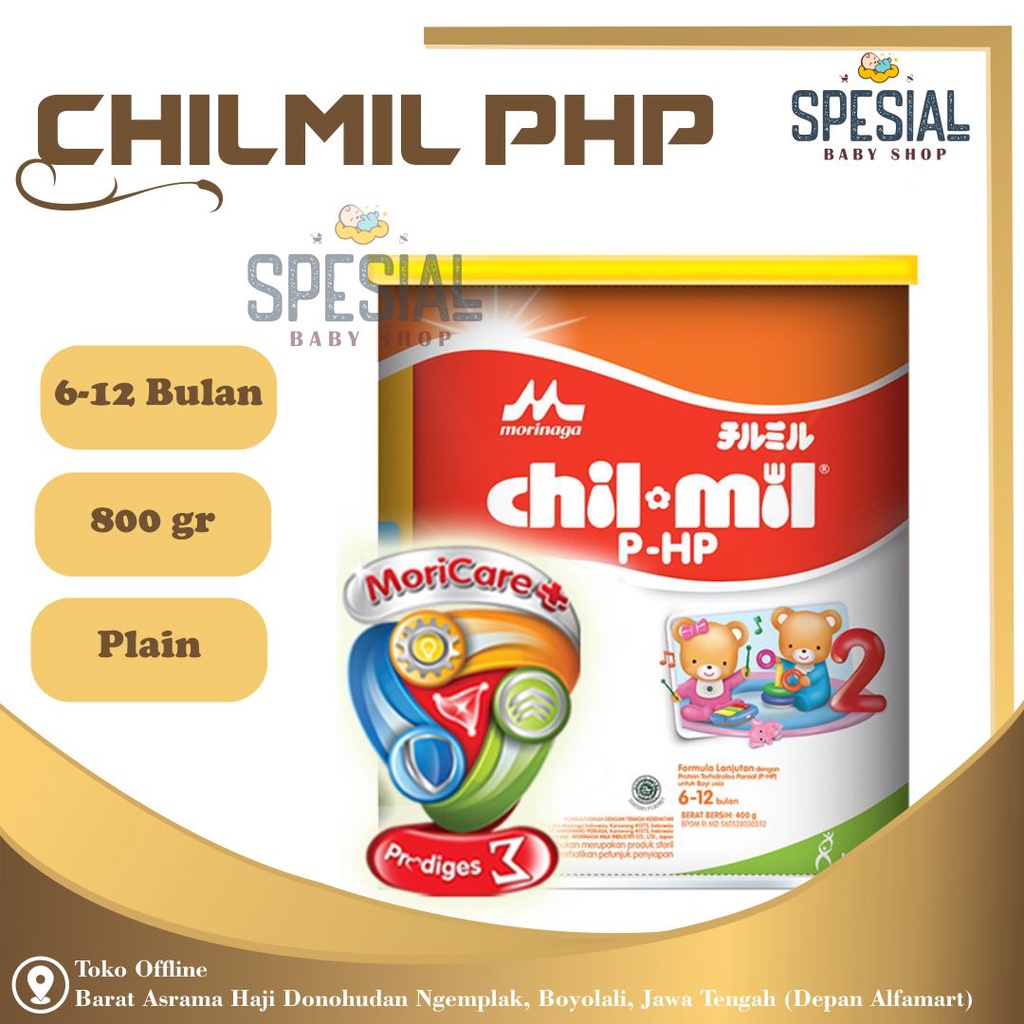 Jual CHILMIL PHP 800 GR CHIL MIL PHP MORINAGA SUSU PERTUMBUHAN ANAK ...