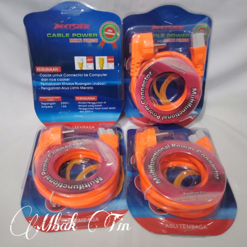 Jual Kabel AC Beetster Konektor Power Multifungsi | Shopee Indonesia