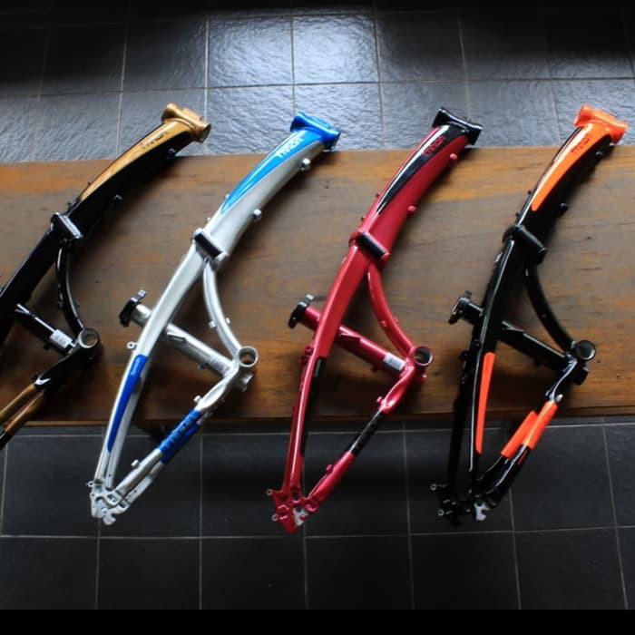 Jual DISKON!! FRAME SET SEPEDA LIPAT FNHON TORNADO ALLOY 20 INCI ...
