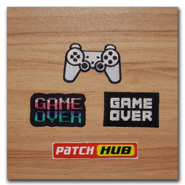 Jual GAME OVER PATCH KARAKTER BORDIR UNIK | Shopee Indonesia
