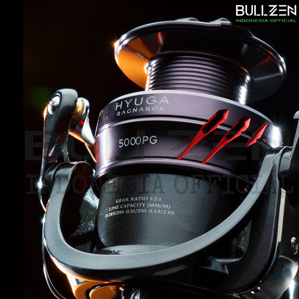 Jual Reel BULLZEN Hyuga Ragnarok 800-5000 PG/HG | Shopee Indonesia