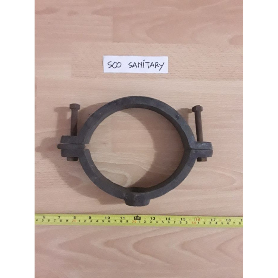 Jual Klem Sadel 6" x 3/4" Besi - Clamp Saddle | Shopee Indonesia