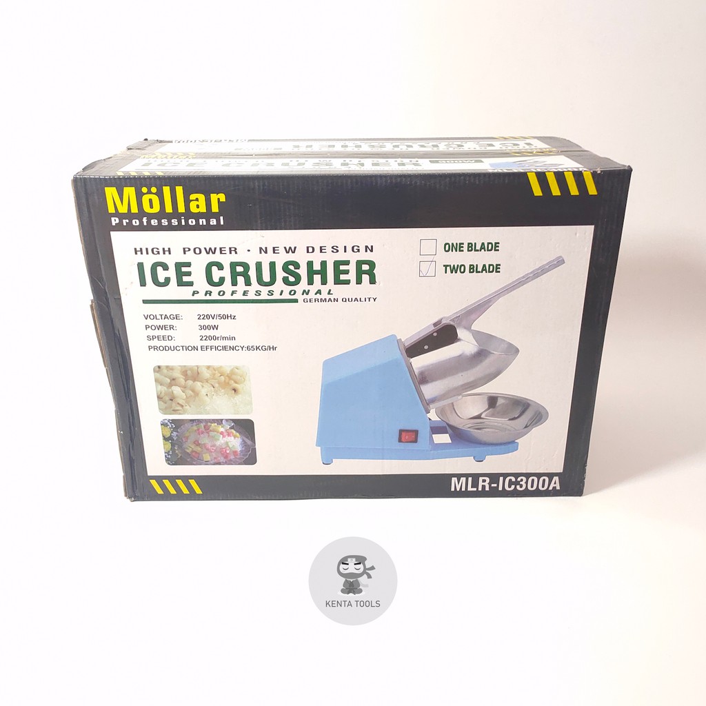 Jual Mesin Serut Es Listrik / Ice Crusher Double Blade 300 Watt ...