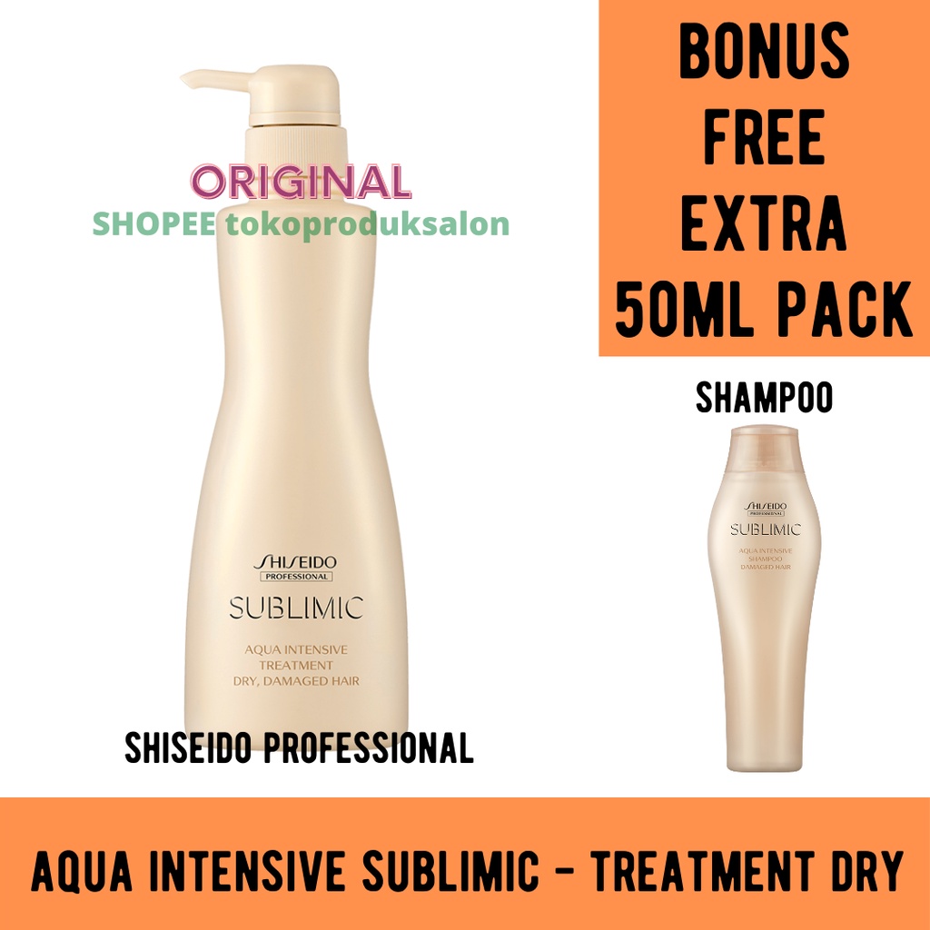 Jual HOT DEAL Shiseido Pro NEW SUBLIMIC AQUA INTENSIVE Treatment Dry & Damaged Hair 500ml ...