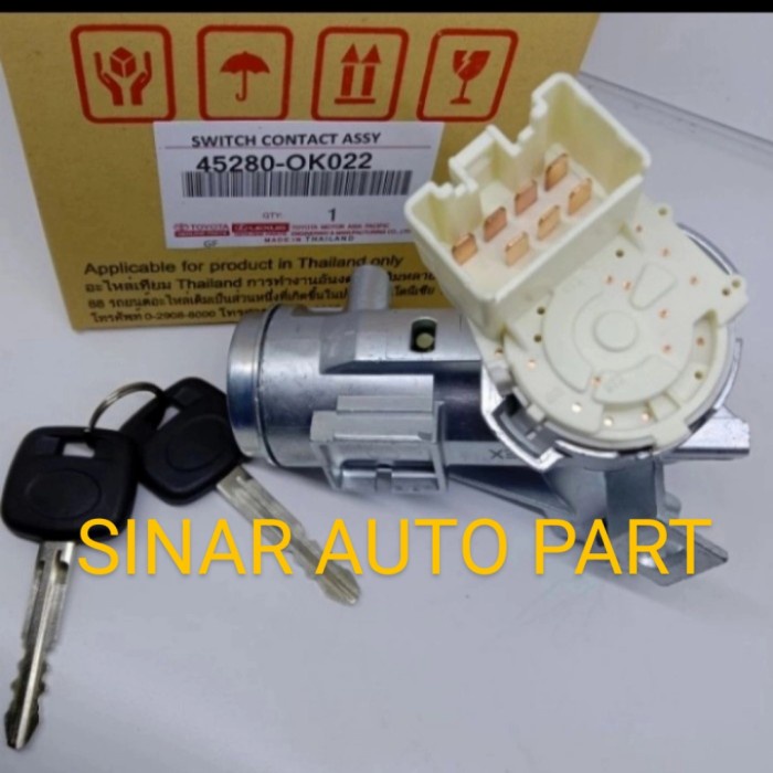 Jual KUNCI KONTAK ASSY IGNITION SWITCH ASSY INNOVA HILUX VIGO FORTUNER ...