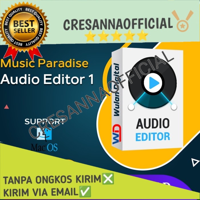 Jual Software Audio Editor: Music Paradise Audio Editor Full Version ...