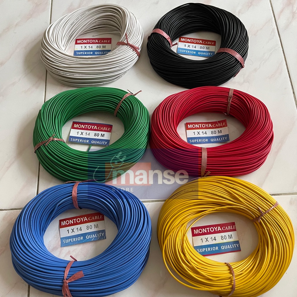 Jual Kabel Serabut 1x14 80m (isi 80 meter) | Shopee Indonesia