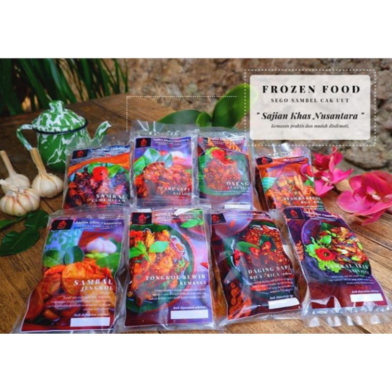 Jual Ayam Kampung Ungkep Frozen Food Cak UUT MALANG ORIGINAL 500gram ...