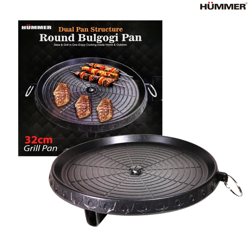 Jual Hummer Kitchen - Panci Panggang Bulat Korea BBQ anti Lengket | New ...
