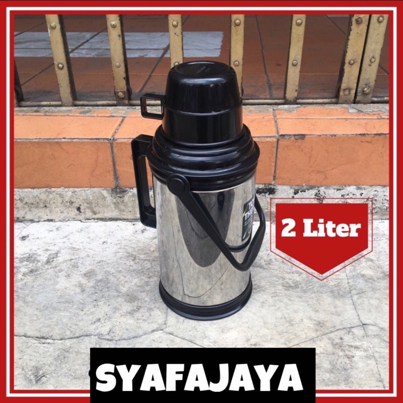 Jual Termos Air Panas Stainless / Termos Pencet / Termos Stainless ...