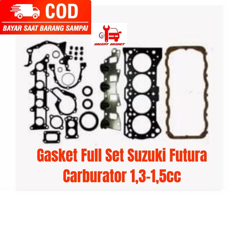 Jual PAKING FULL SET SUZUKI FUTURA CARBURATOR GASKET KIT SET OVERHOUL FUTURA CARBU G16A | Shopee ...