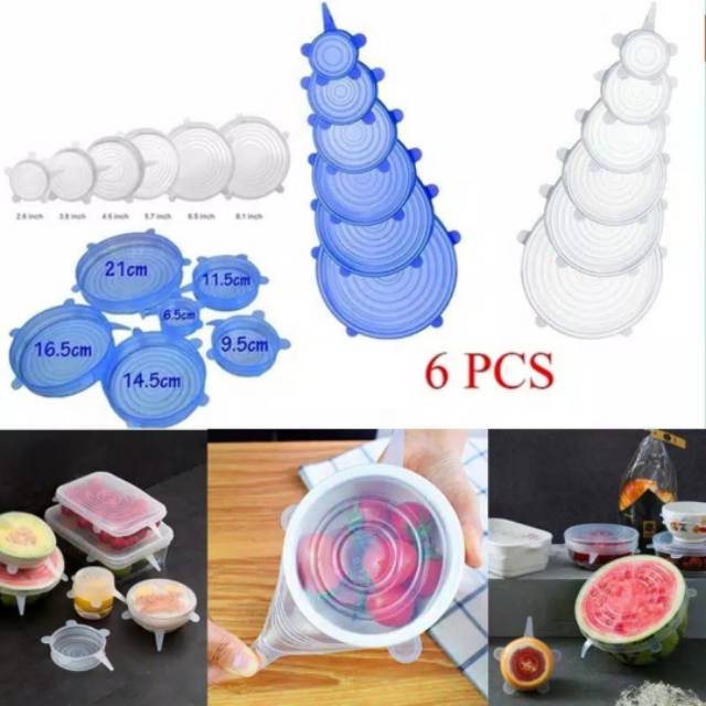Jual Food Cover (Penutup makanan silikon Food Grade) | Shopee Indonesia