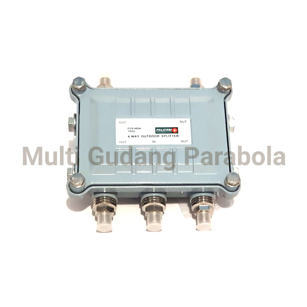 Jual Splitter CATV Falcom Outdoor 4 way | Shopee Indonesia