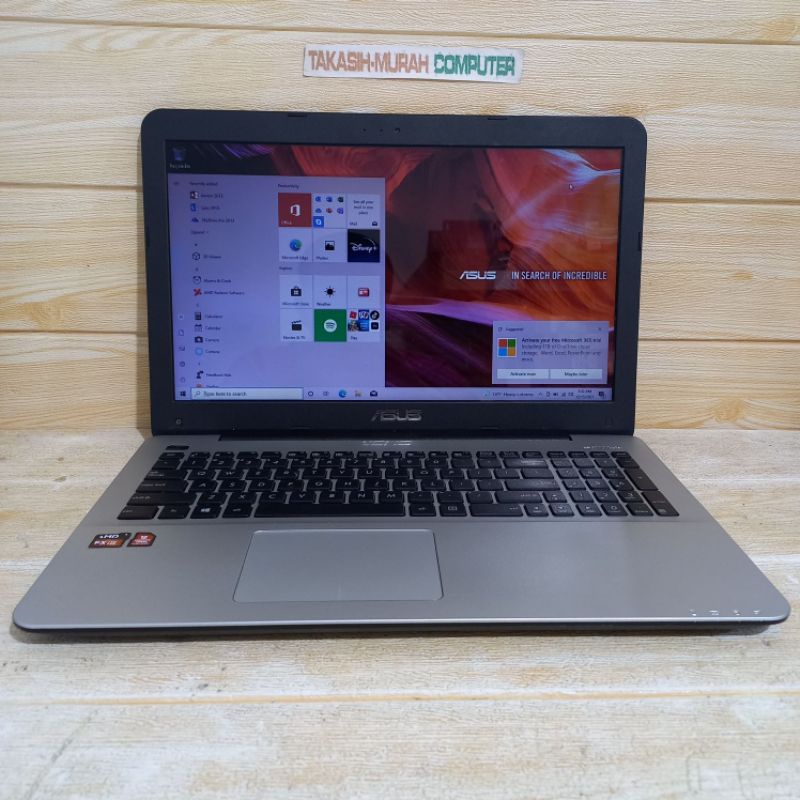 Jual Laptop Asus X555 AMD FX/8GB/1TB Second | Shopee Indonesia