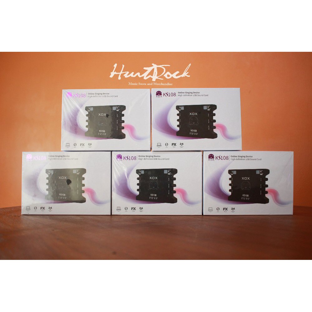 Jual Soundcard / Audio Interface Recording Usb XOX KS108 Murah Di ...