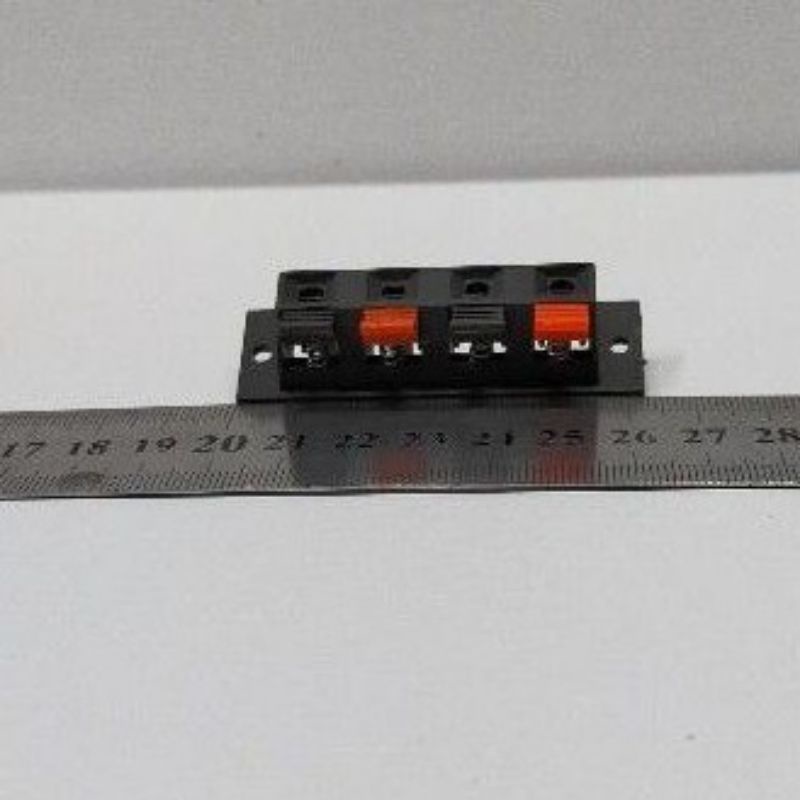 Jual Terminal speaker jepit 4 pin | Shopee Indonesia